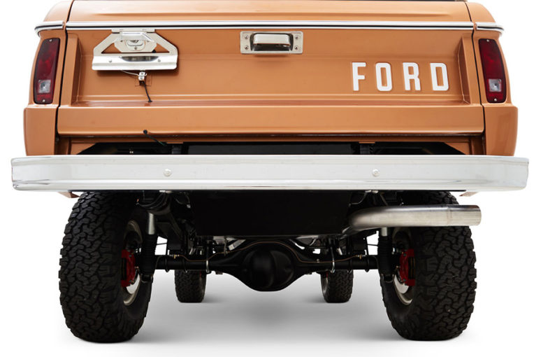 Classic Ford Broncos | The Yorktown | Vintage Classic Ford Bronco Coyote