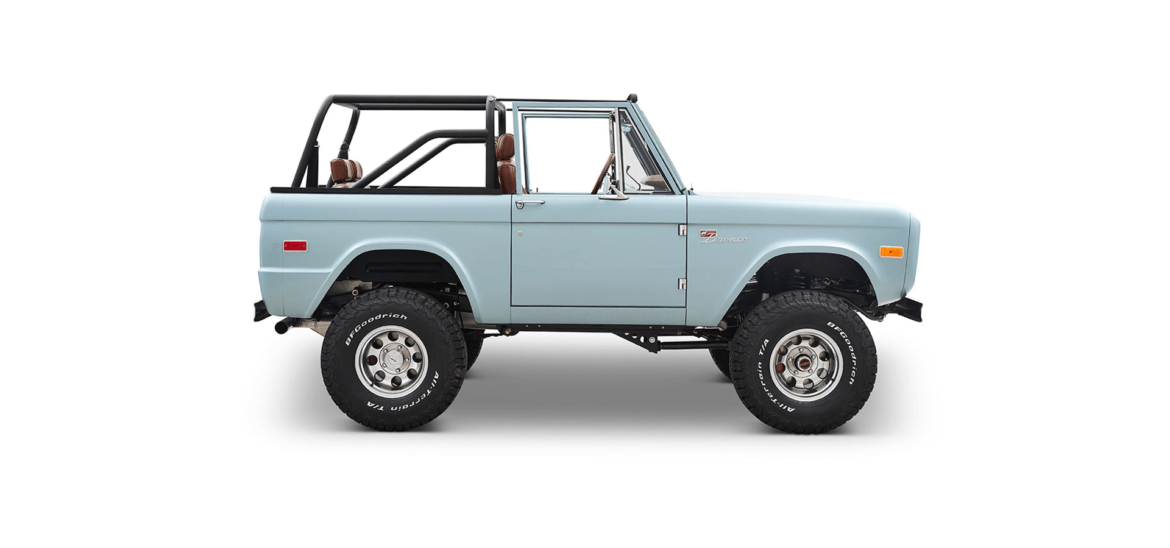 Classic Ford Broncos | Brittany Blue Bronco | 1974 | Lake Oconee