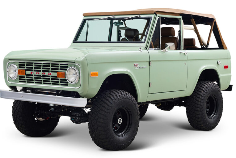 1971 Pale Green Ford Bronco | Classic Ford Broncos