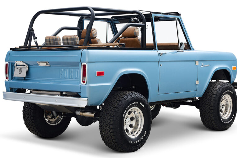 1969 Pale Blue Ford Bronco | 1969 Classic Ford Bronco - Key Biscayne ...
