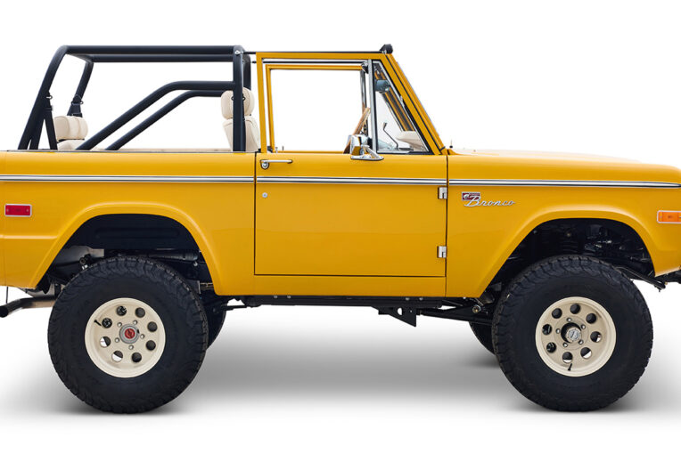 1975 Yellow Ford Bronco | 1975 Classic Ford Bronco - Ocean Boulevard ...