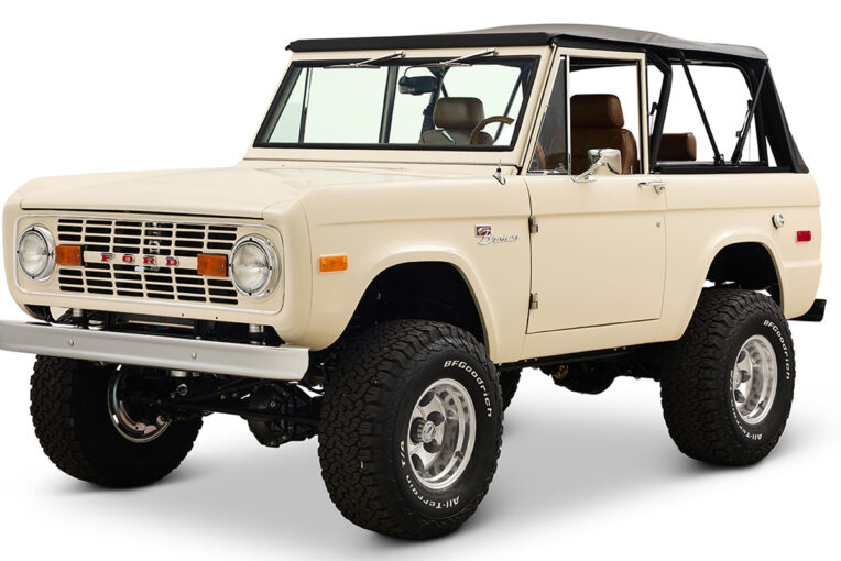 1974 Cream Ford Bronco | 1974 Classic Ford Bronco - Barton Hills ...