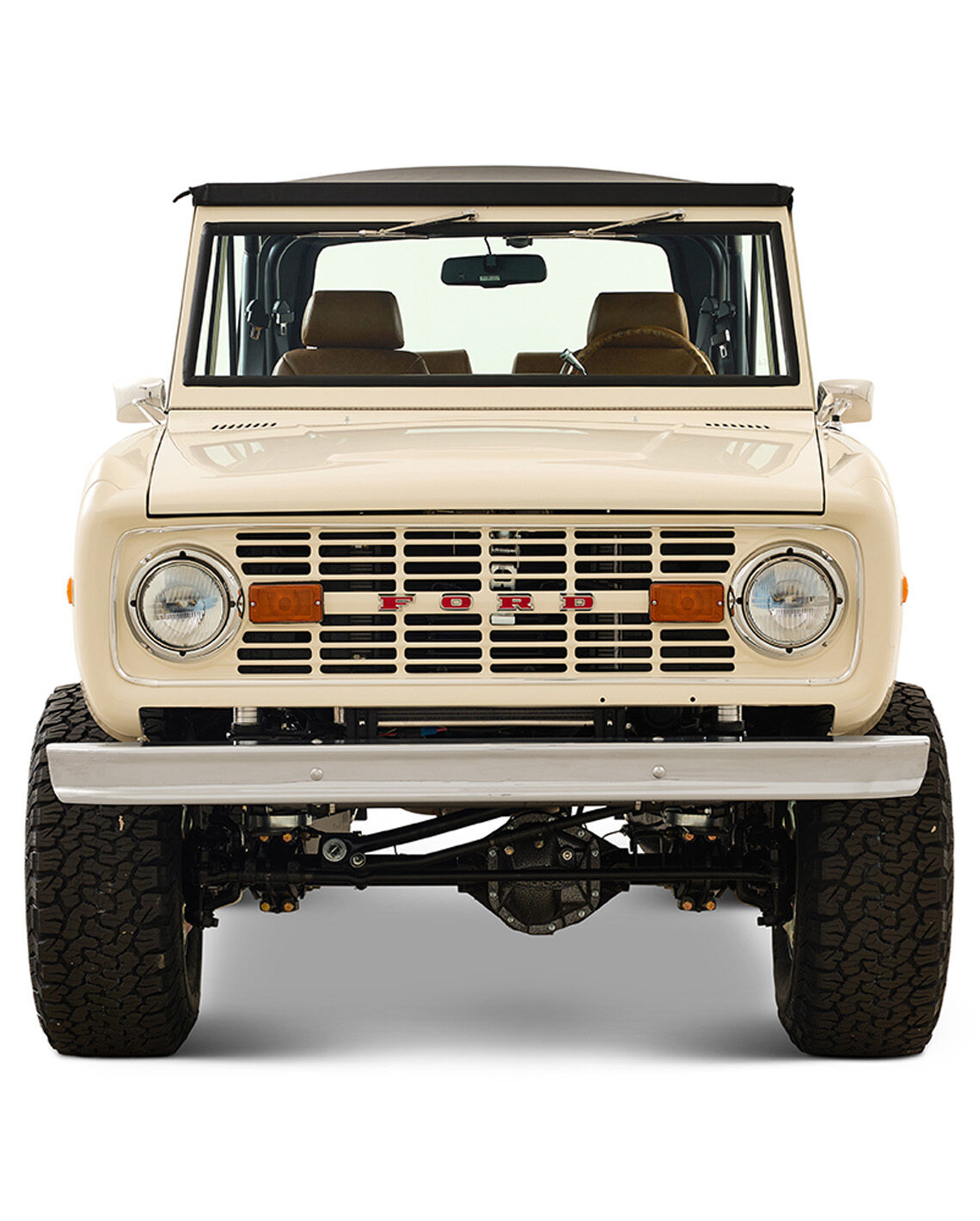 1974 Cream Ford Bronco | 1974 Classic Ford Bronco - Barton Hills ...