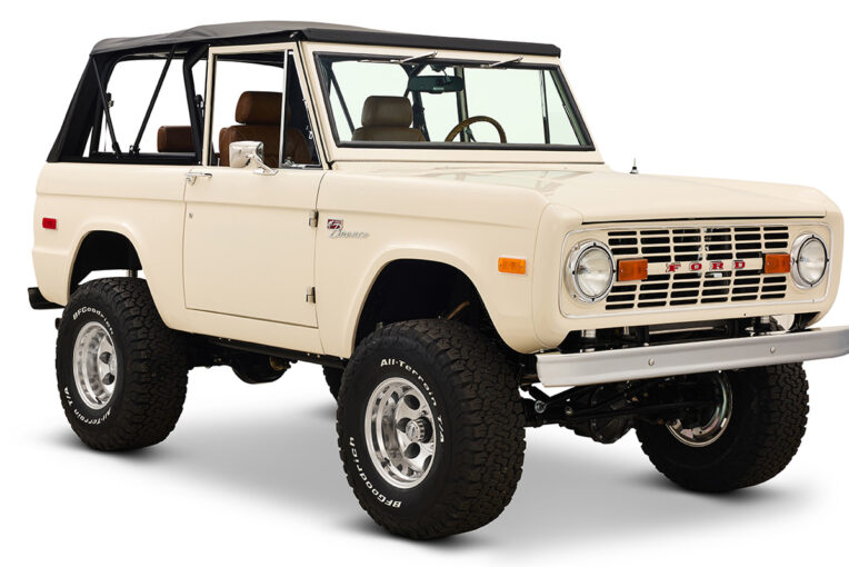 1974 Cream Ford Bronco | 1974 Classic Ford Bronco - Barton Hills ...