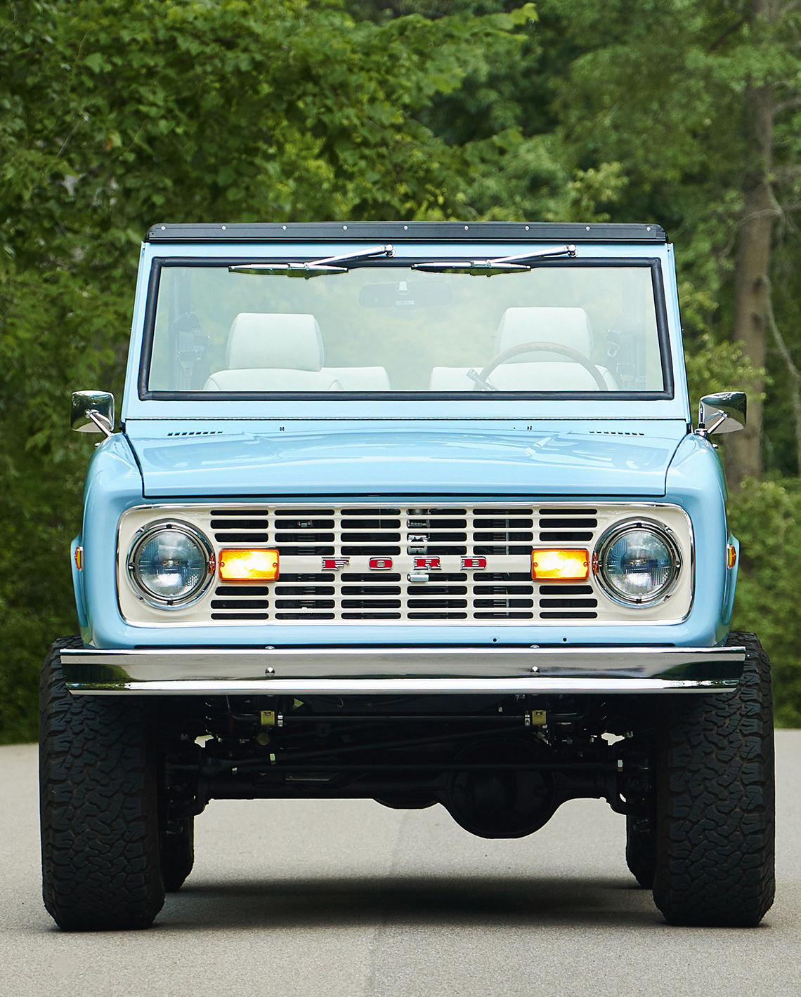 1970 Pale Blue Ford Bronco | 1970 Classic Ford Bronco - Marblehead ...