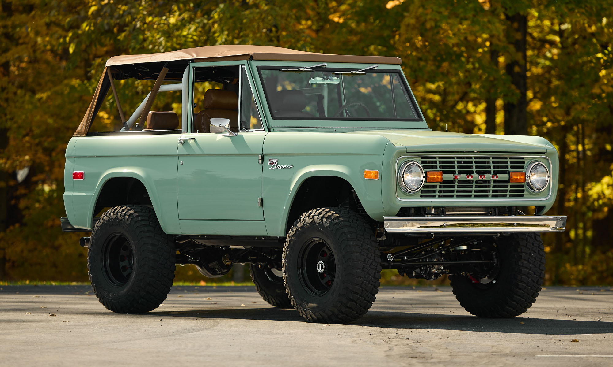 1971 Pale Green Ford Bronco | Classic Ford Broncos