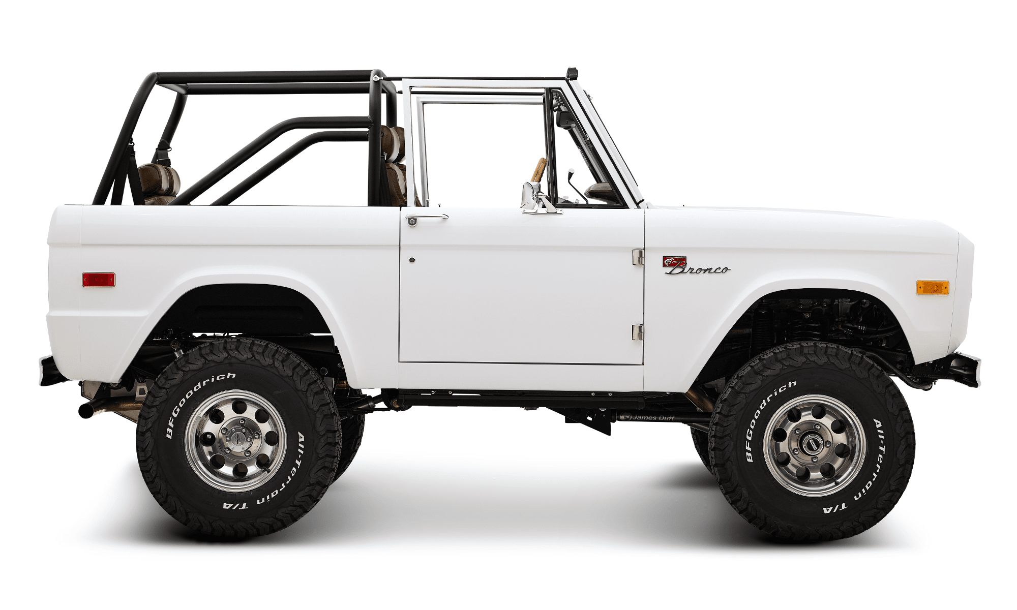 1974 White Ford Bronco | 1974 Classic Ford Bronco - Route 42 | Classic ...