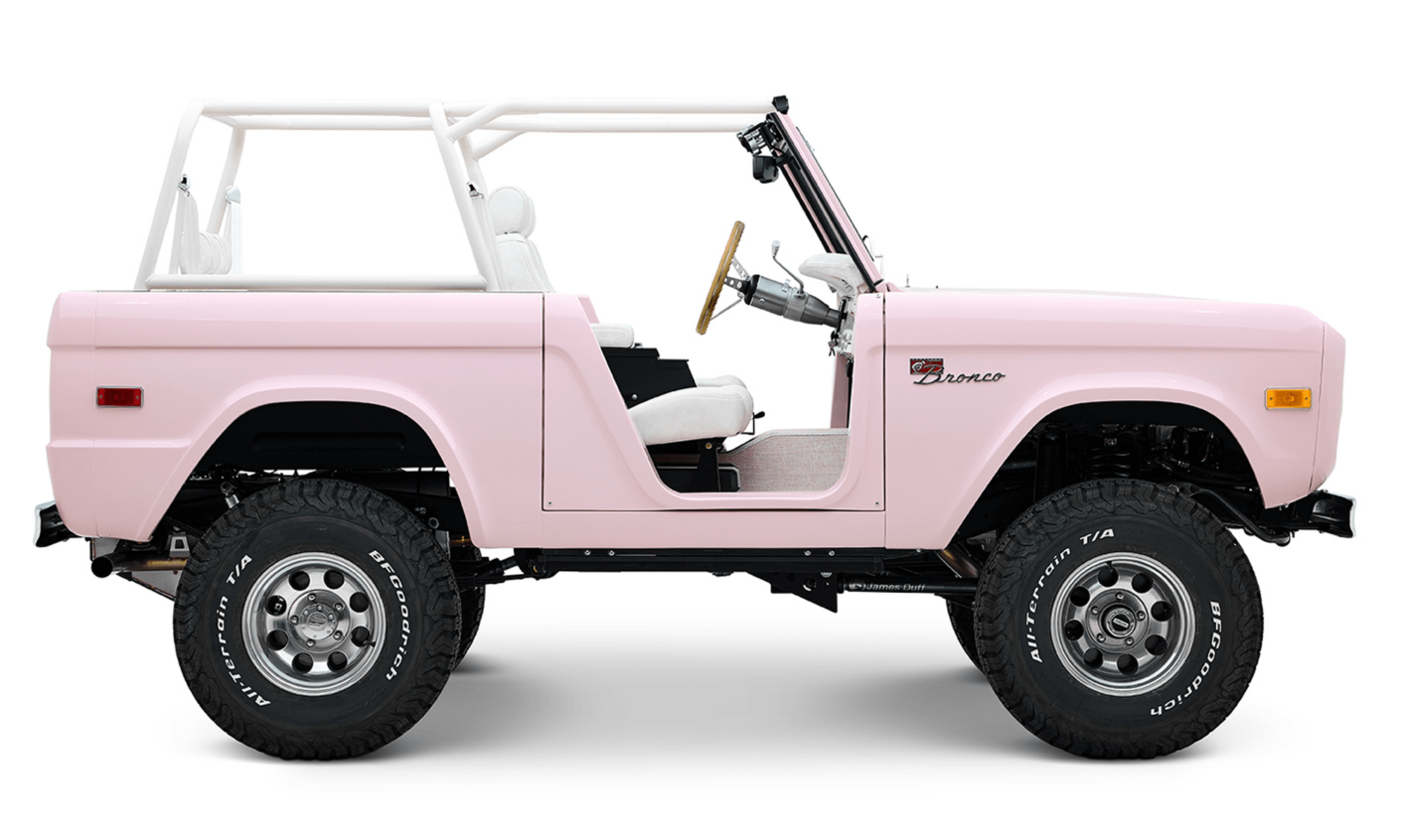 1966 Pink Classic Ford Bronco - Build To Order | Classic Ford Broncos