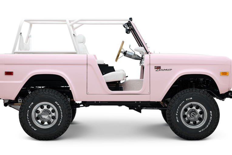 1966 Pink Classic Ford Bronco - Build To Order | Classic Ford Broncos