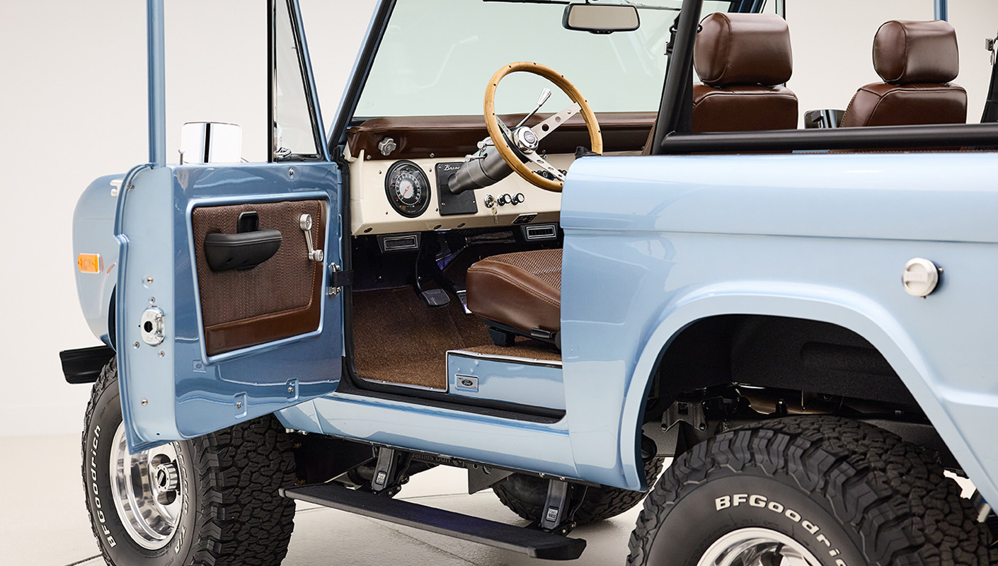 1974 Blue Ford Bronco | 1974 Classic Ford Bronco - Zuma beach | Classic ...