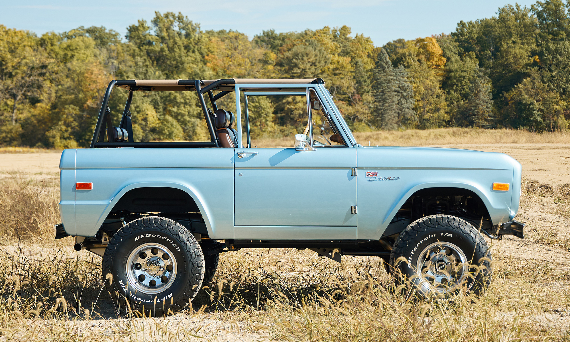 1974 Blue Ford Bronco | 1974 Classic Ford Bronco - Zuma beach | Classic ...