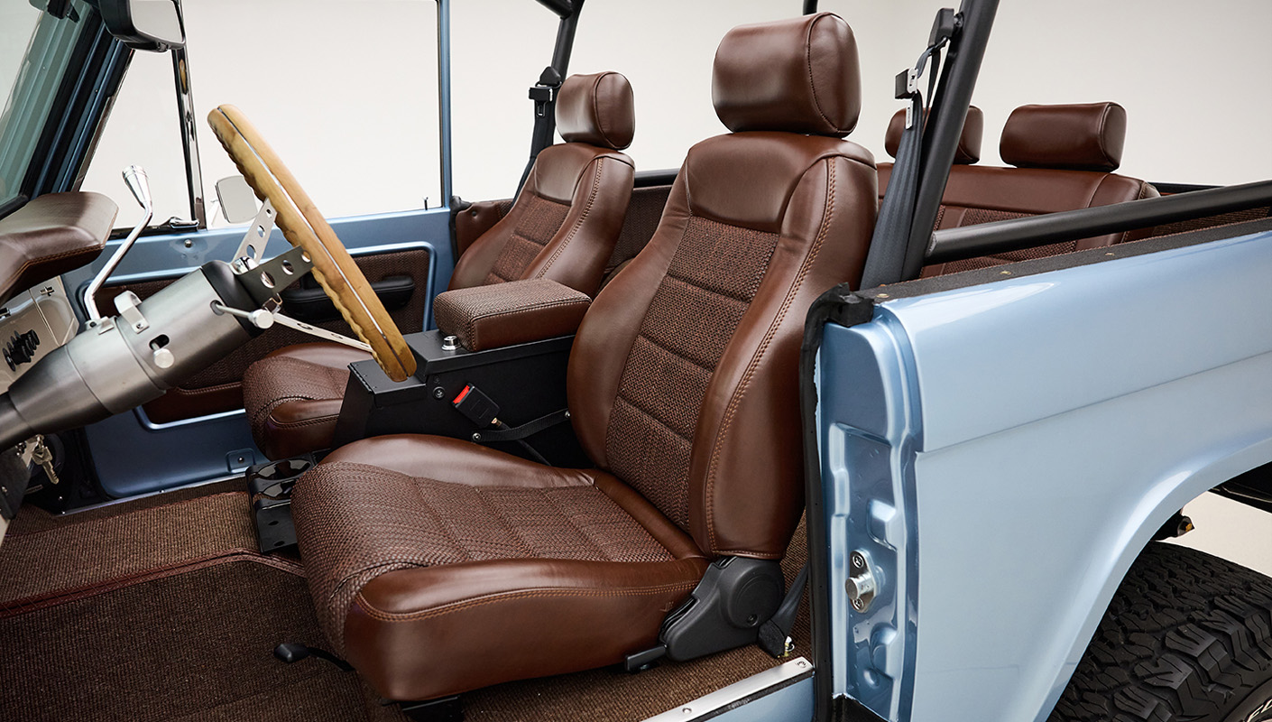 1974 Blue Ford Bronco | 1974 Classic Ford Bronco - Zuma beach | Classic ...